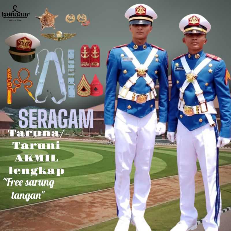Jual Seragam taruna AKMIL POLOS DAN PLUS ATRIBUT | Shopee Indonesia