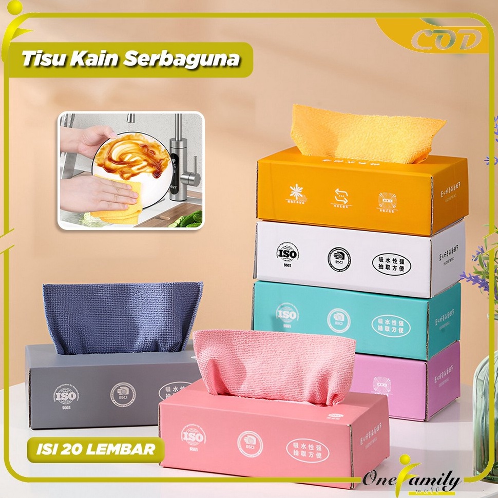 Jual Harga Spesial ONEC115 Tisu Kain Lap Serap Minyak Isi 2Lembar ...
