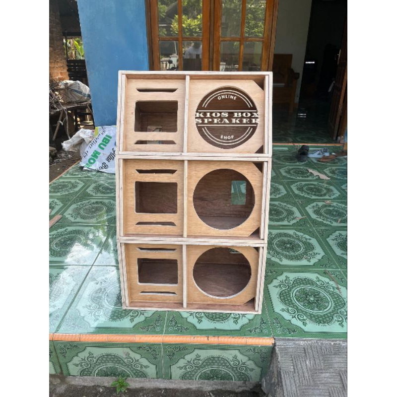 Jual BOX SPEAKER 10 INCH LINE ARRAY PLUS TWEETER TEBAL TRIPLEK 12 mm ...