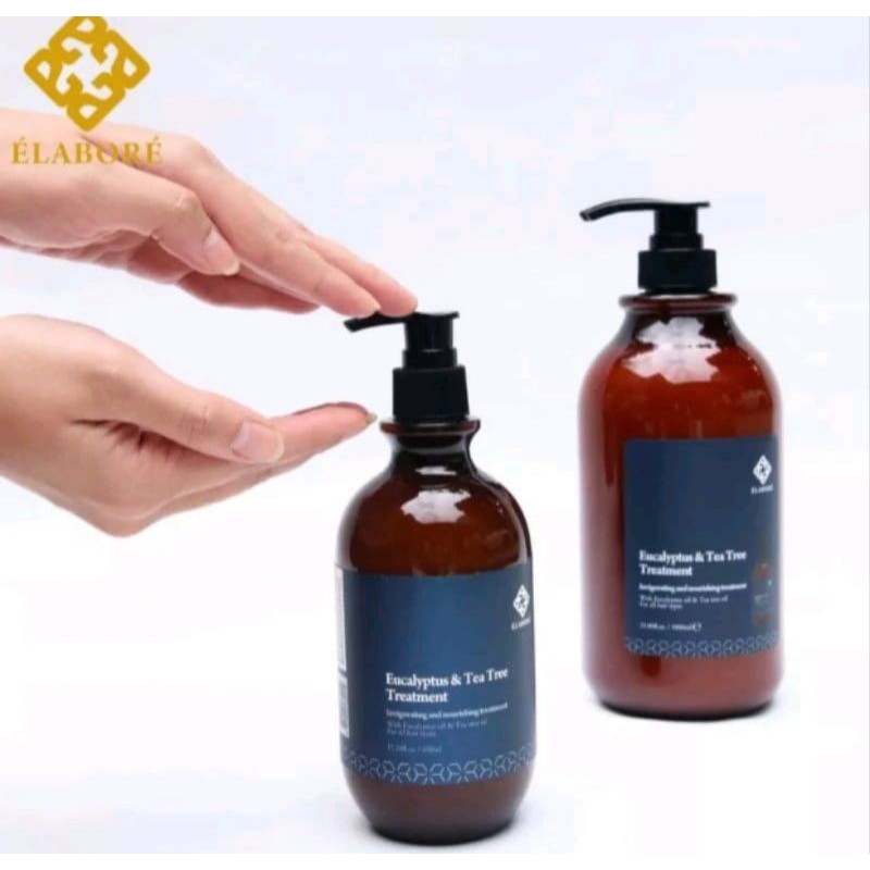 Jual ELABORE Eucalyptus & Tea Tree Treatment Produk 100%KOREA | Shopee ...