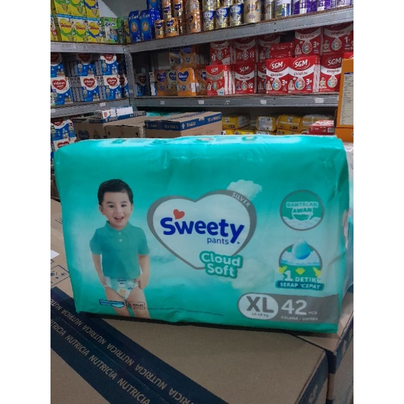 Jual Sweety Pants Cloud Soft XL 42 PCR | Shopee Indonesia