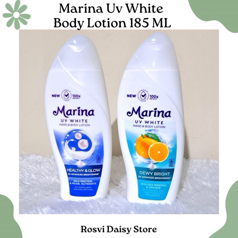 Jual [READY] MARINA BODY LOTION UV WHITE HEALTHY & GLOW || DEWY BRIGHT ...