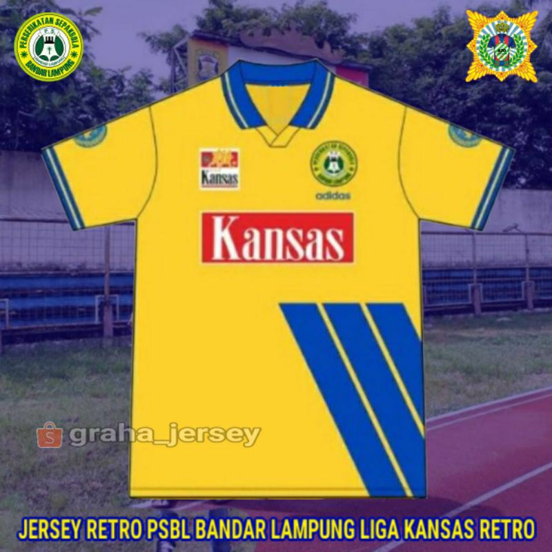 Jual Jersey PSBL Bandar Lampung Home 1996 - 1997 Liga Kansas Kuning ...