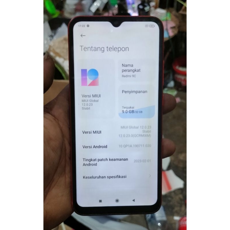 Jual unit hp redmi 9c ram 2 room 32 kondisi bekas | Shopee Indonesia