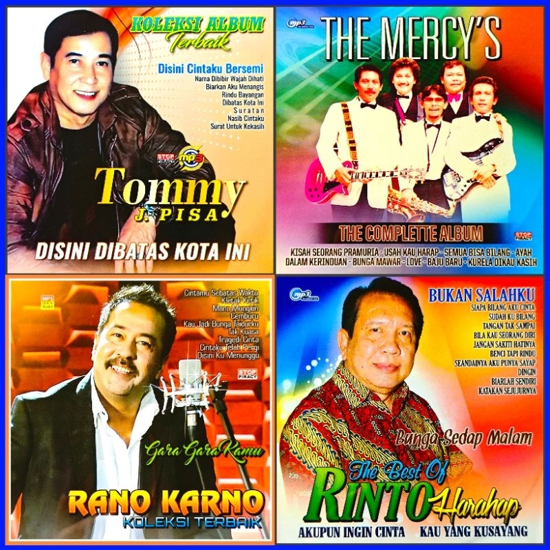 Jual Kaset MP3 Audio Musik Lagu Pop Kenangan Tommy J Pisa - The Mercy's - Rano Karno - Rinto ...