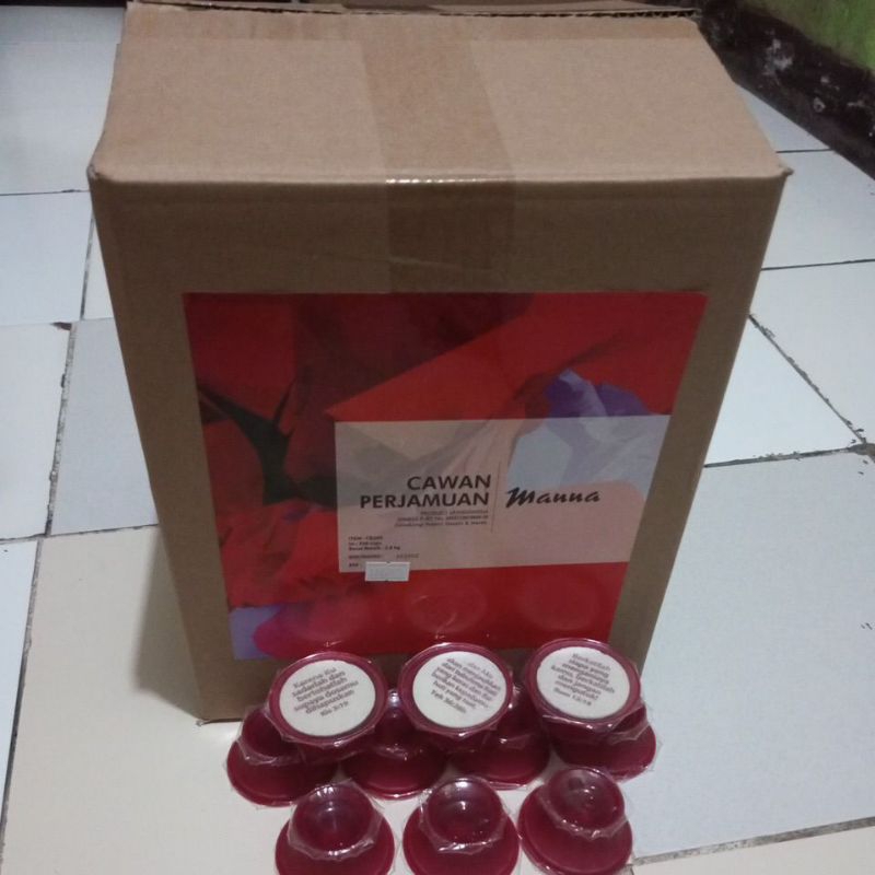 Jual anggur perjamuan dan hosti ayat perjamuan roti Manna satu dus ...