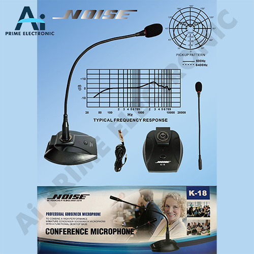 Jual ORIGINAL NOISE K 18 Microphone Mic Podium Meja Conference Rapat ...