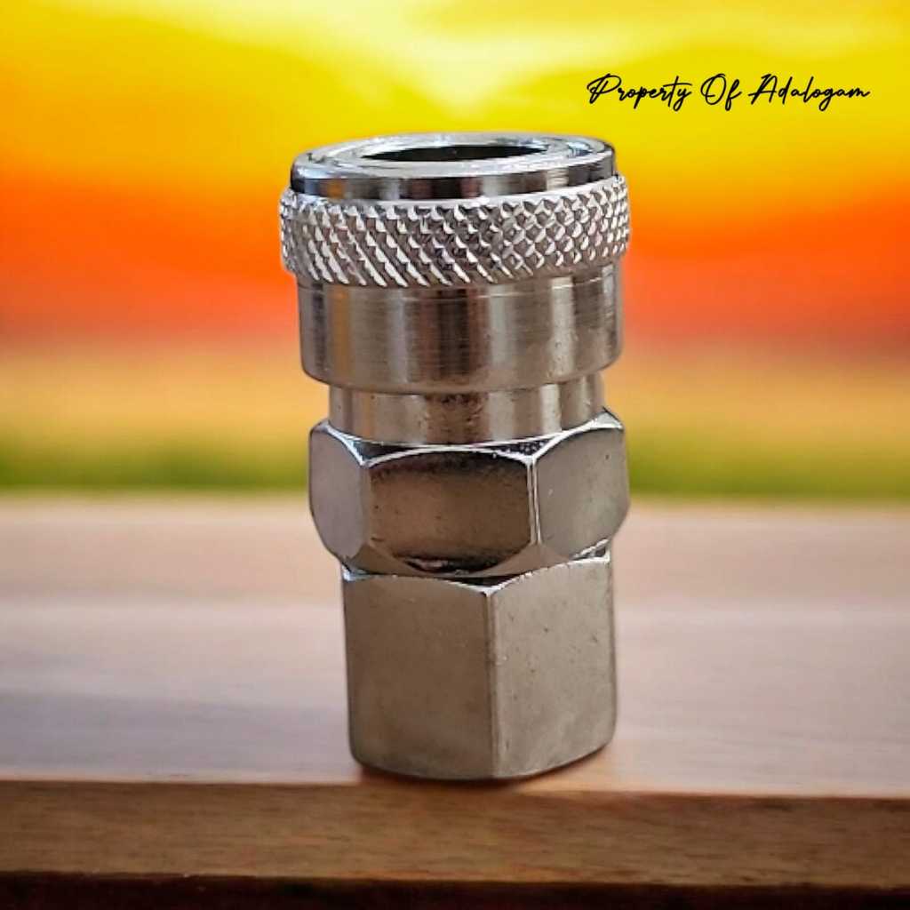 Jual Quick Coupler SF 30 Taiwan / sambungan selang kompresor | Shopee ...