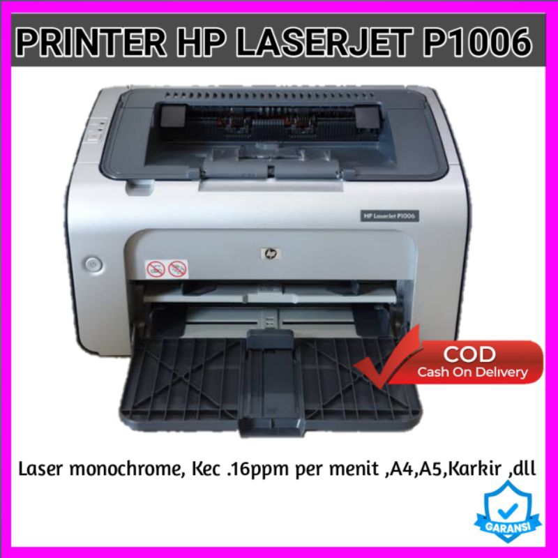Jual Printer HP Laserjet P1006 + Catrigde 35a | Shopee Indonesia