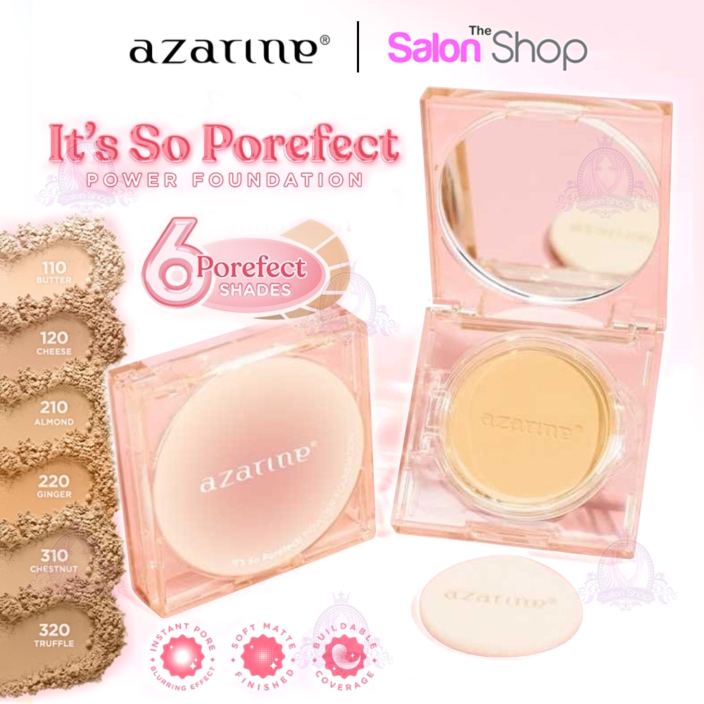 Jual Azarine It's So Porefect! Powder Foundation [8 gr] Bedak Padat Two ...