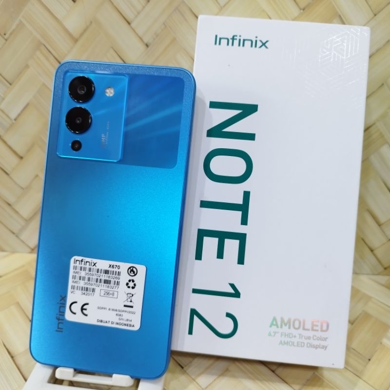 Jual Infinix Note 12 8/128GB Handphone Second Seken Bekas Fullset ...