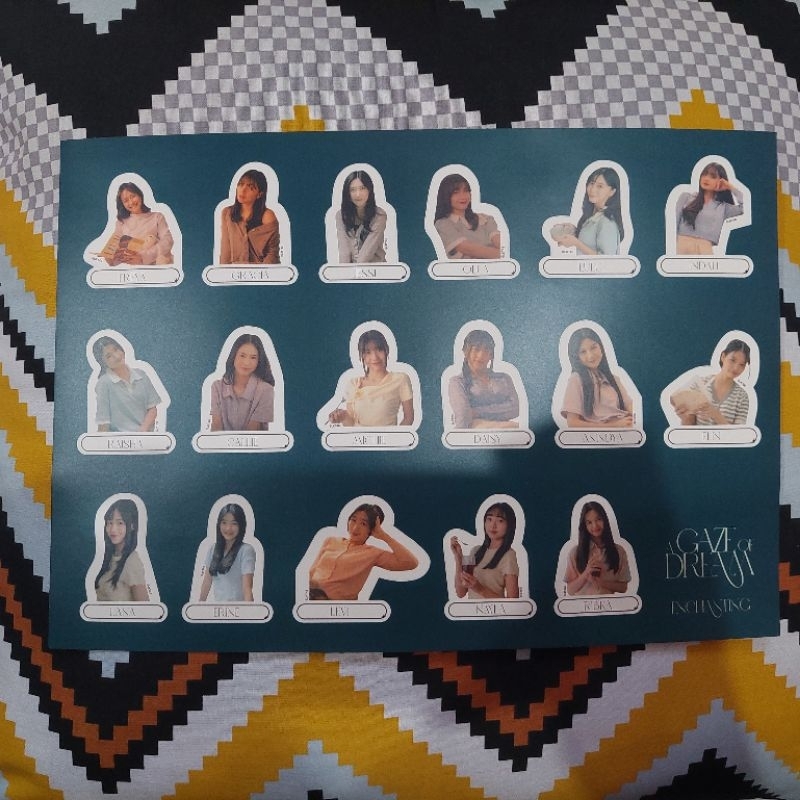 Jual Sticker Pack JKT48 Kalender 2025 a Gaze of Dream seri Enchanting ...