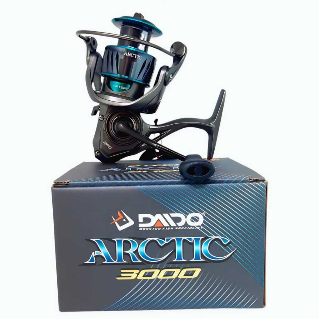Jual Reel Pancing Spinning Daido Arctic Ukuran 1000-6000 Power Handle 6 ...