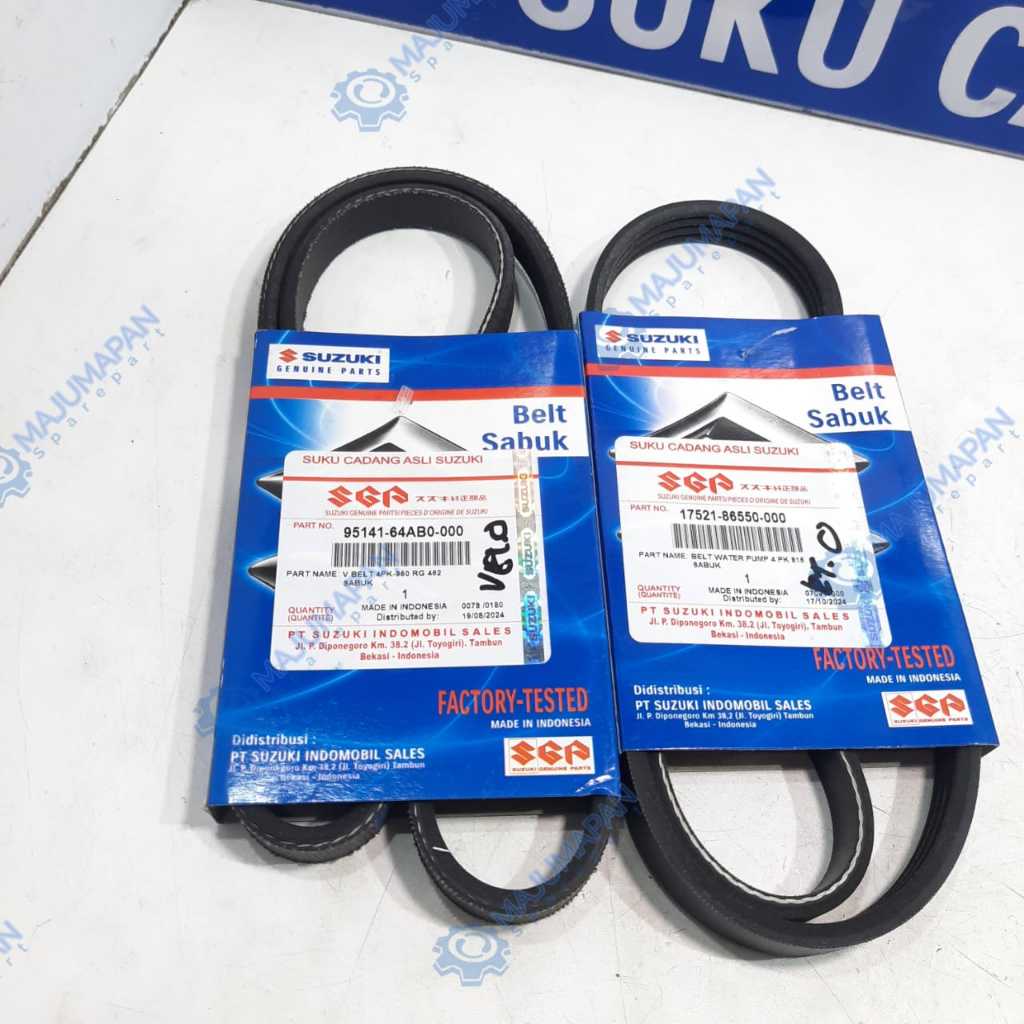 Jual FAN BELT TALI KIPAS SET SUZUKI NEW ESCUDO 1.6 1600CC KAPSUL CAPSULE SGP | Shopee Indonesia