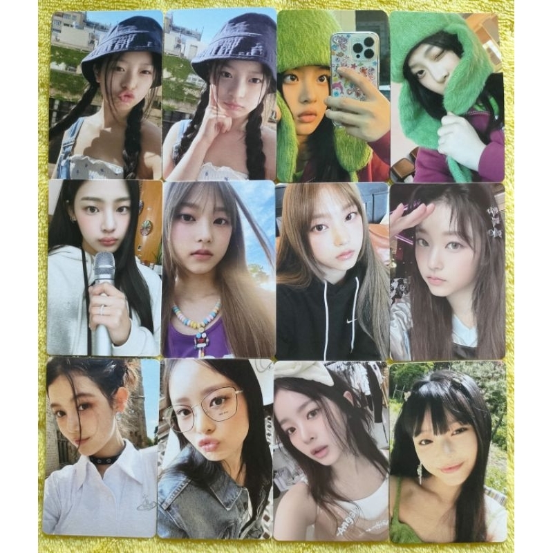 Jual [OFFICIAL] PC Photocard Hanni Iphone Bucket Hat Album Weverse ...