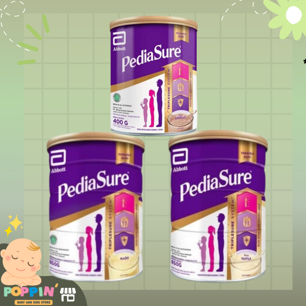 Jual Pediasure Triplesure Madu / Vanila / Coklat Susu Pertumbuhan Anak dengan dukungan nutrisi ...