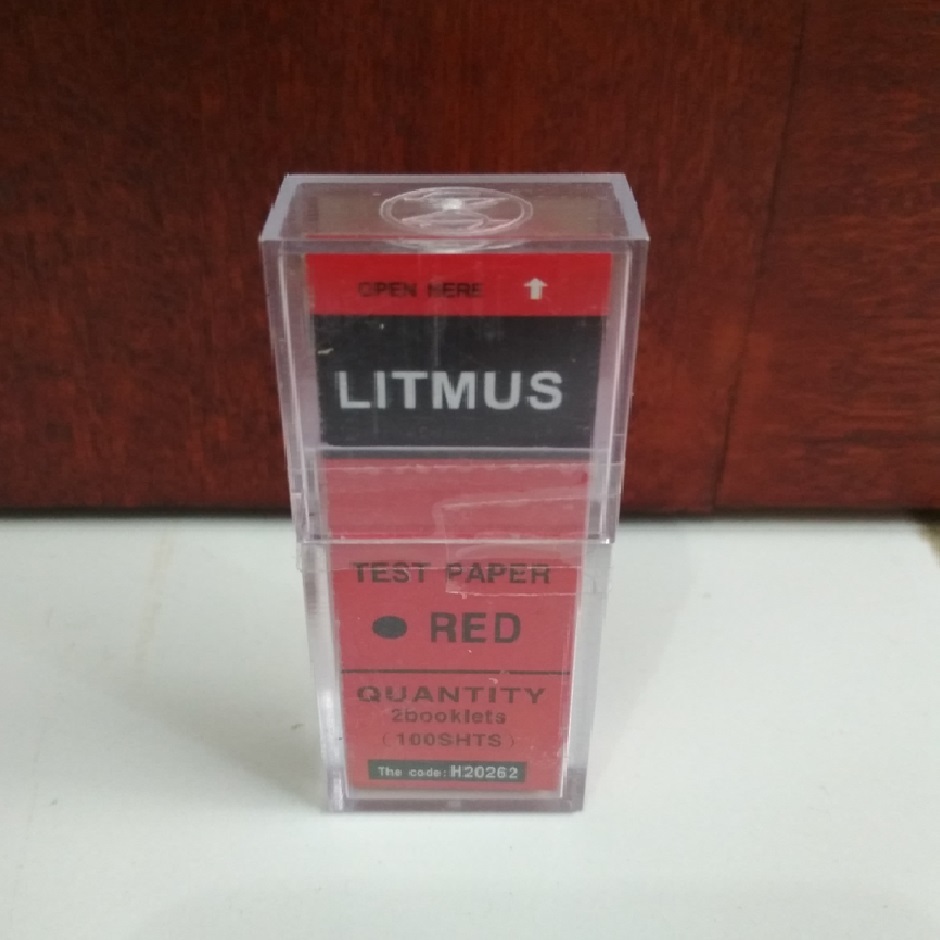 Jual KERTAS LAKMUS MERAH LITMUS PAPER KERTAS LITMUS RED LAKMUS PAPER ...