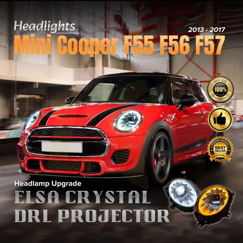 Jual MINI COOPER F55 F56 F57 (2013 - 2017) - LAMPU DEPAN / HEAD LAMP ...