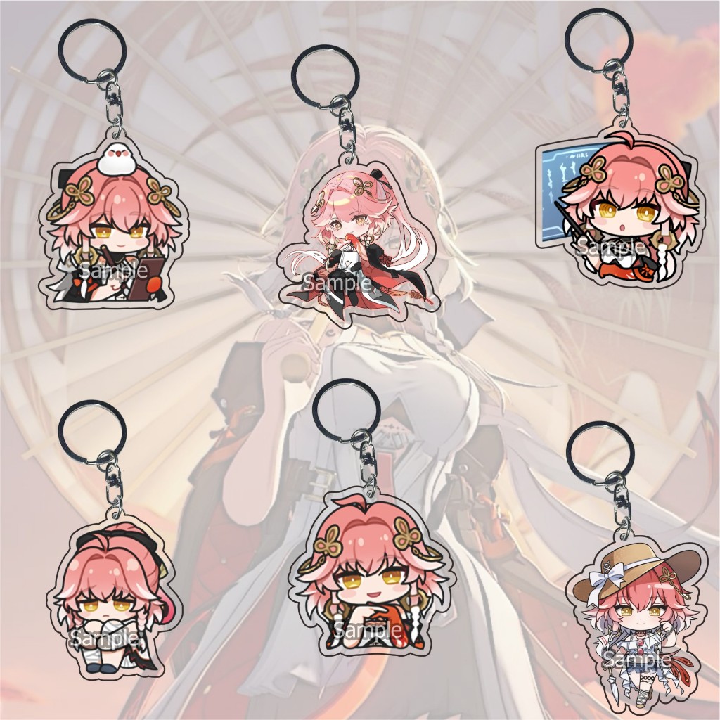 Jual Gantungan Kunci Wuthering Waves Changli all - Ganci - Key Chain ...