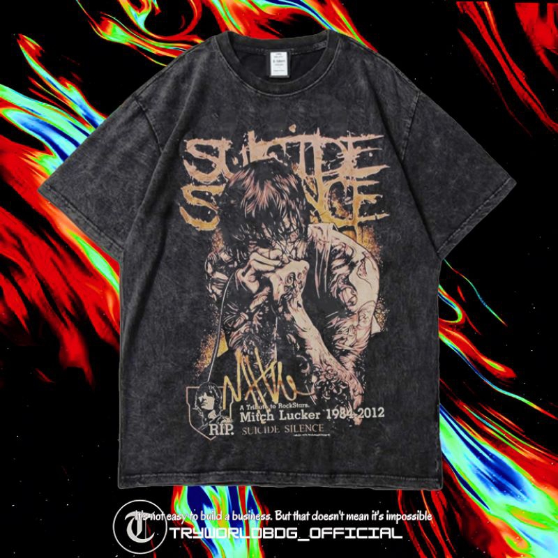 Jual Kaos Oversized Kaos Washed Oversized T Shirt Kaos Band