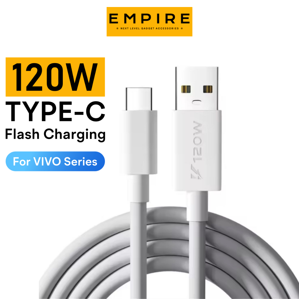 Jual Empire 120W Type-C Flash Charging Cable Vivo Series / Kabel Data ...