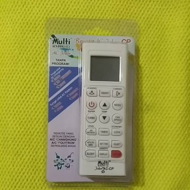 Jual remote AC multi joker/remote AC multi fungsi/remote AC joker CP ...