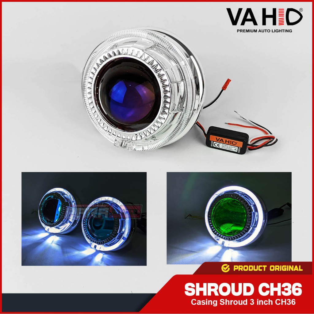 Jual Ch36 - Shroud Angel eyes Original Vahid CH36 untuk projector biled ...