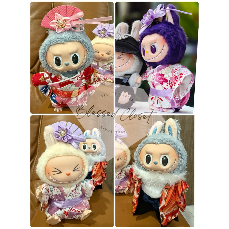 Jual Baju popmart labubu sanrio baby three sanrio bagcharm baju boneka ...