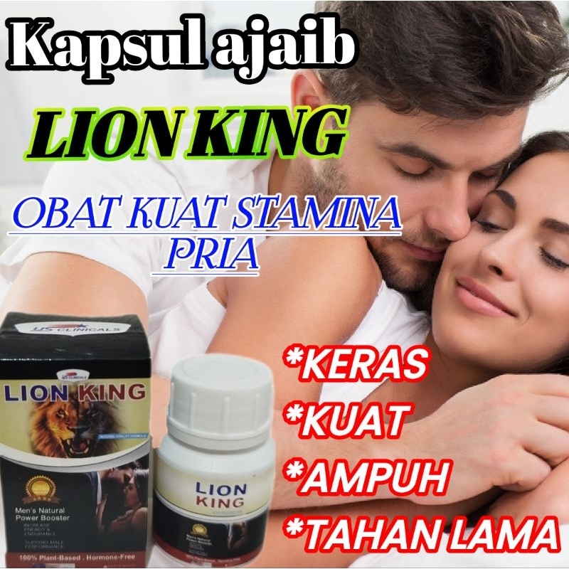 Jual Kapsul Ajaib LION KING Original Obat Kuat Herbal Stamina Tahan Lama | Shopee Indonesia