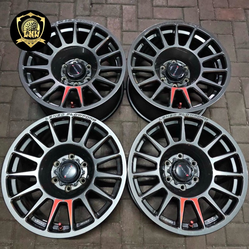 Jual Velg Ring 18 Lenso Venom 8 Fortuner Hilux Pajero Triton Lenso R18 | Shopee Indonesia