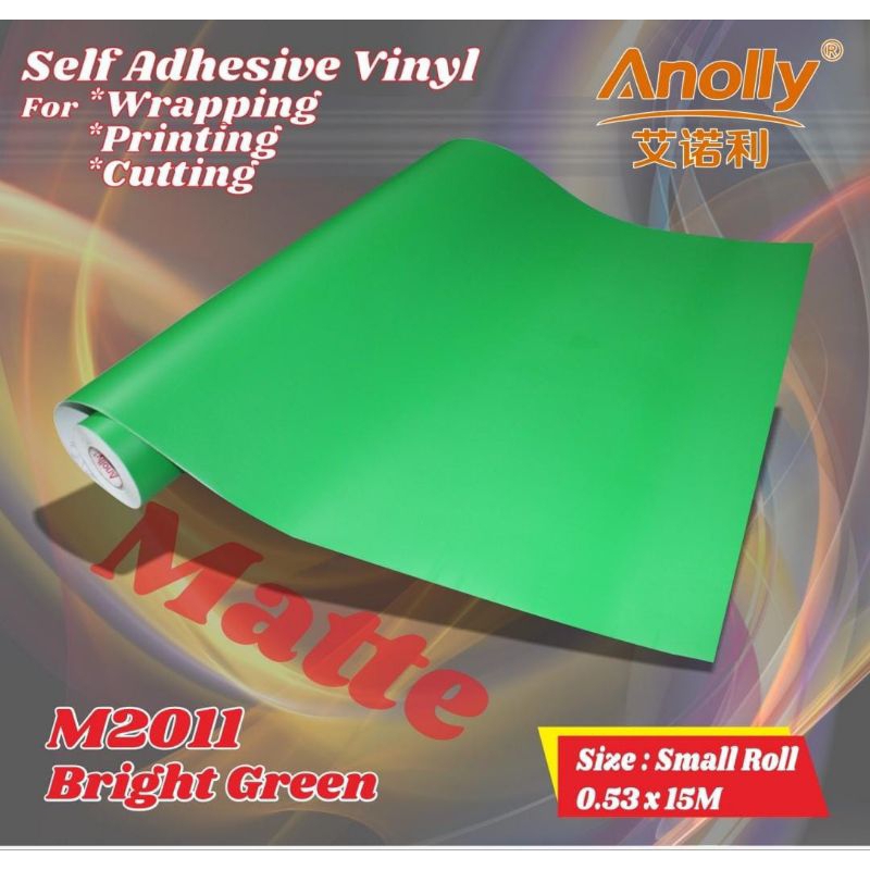 Jual HPL STIKER HIJAU/HPL STIKER BRIGHT GREEN/HPL STIKER POLOS/HPL ...