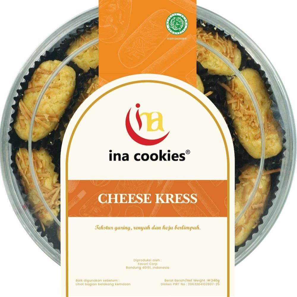 Jual Cheese Kress - Kue Kering Premium Toples Reguler by Ina Cookies ...