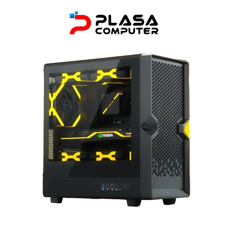 Jual Casing PC Digital Alliance Elite Gaming M-ATX Black Gaming Case ...