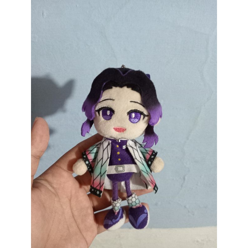 Jual Keychain Plushie Original Demon Slayer Shinobu Kocho Kaki Tali ...