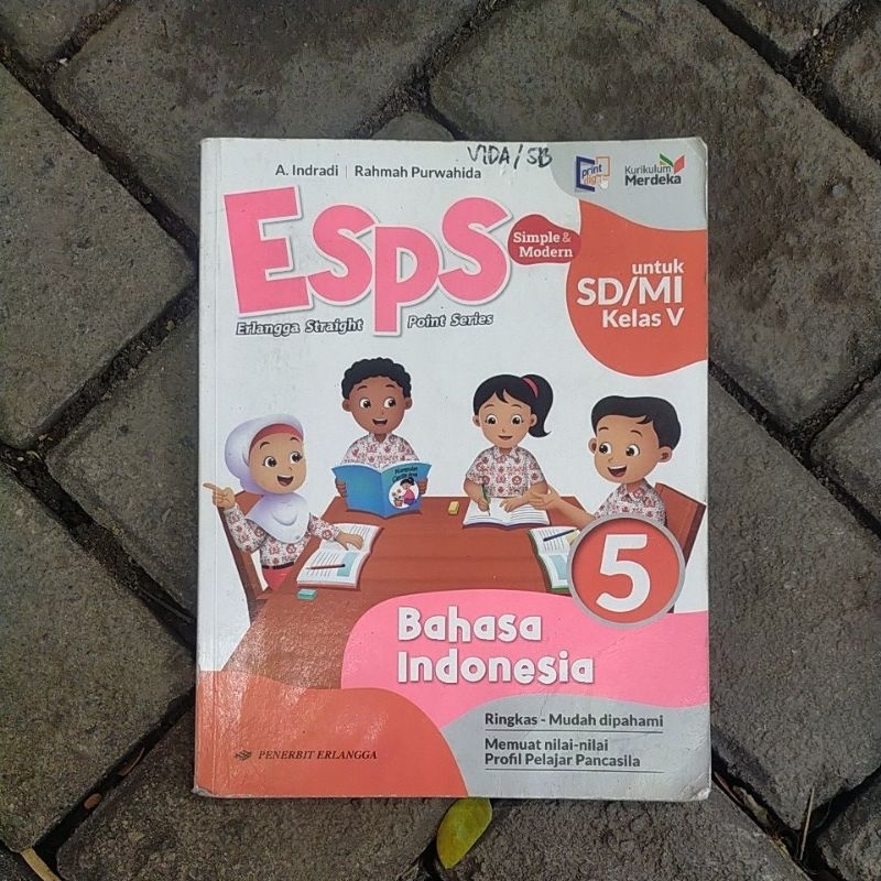 Jual ESPS BAHASA INDONESIA / Untuk SD/MI / Kelas 5 / Kurikulum merdeka / Original | Shopee Indonesia