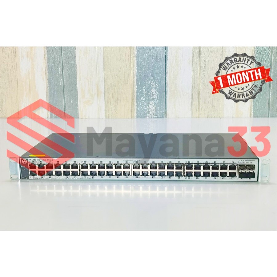 Jual Switch HP 1820-48G J9981A 48 Port Gigabit 4 Port SFP Uplink ...