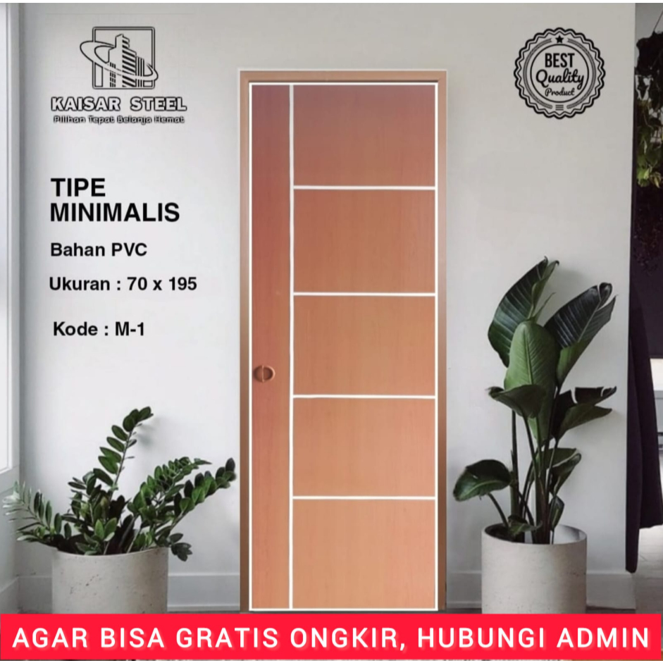 Jual Pintu PVC Premium Minimalis | Shopee Indonesia
