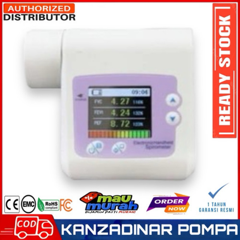Jual Contec SP10W Bluetooth Digital Spirometer Lung Breathing ...