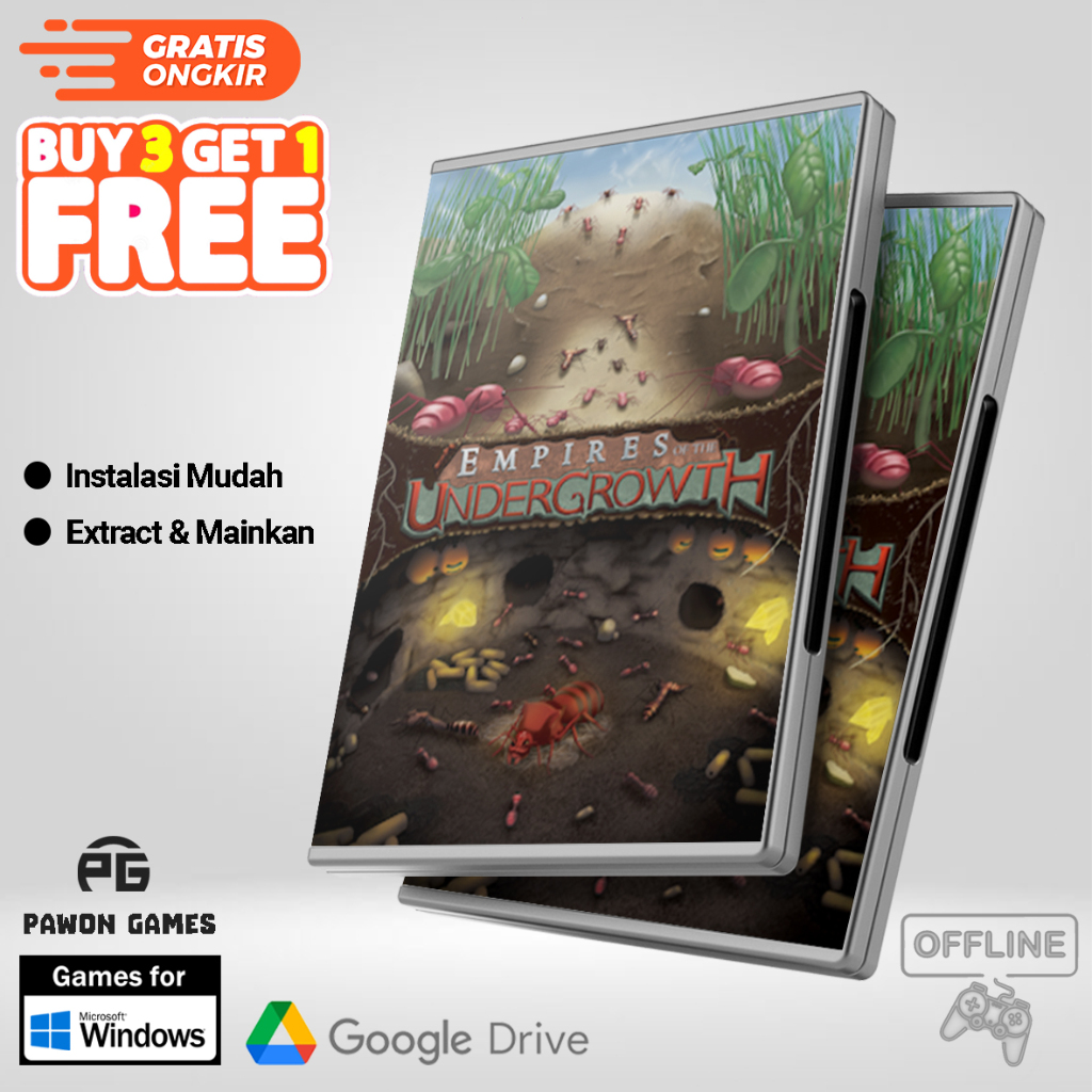 Jual Empires Undergrowth - Game Komputer Offline Serangga Semut ...