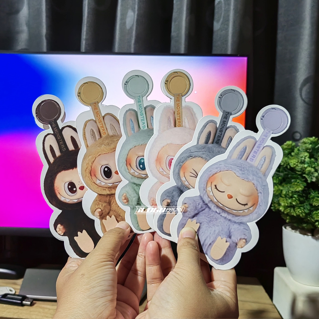 Jual [ 1 Pack isi 5 ] AMPLOP Lebaran Labubu 3D Karakter 7,2x15 cm ...