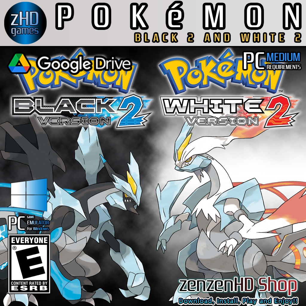 Jual POKEMON BLACK 2 AND WHITE 2 | Pokemon Black 2 & White 2 Version PC ...