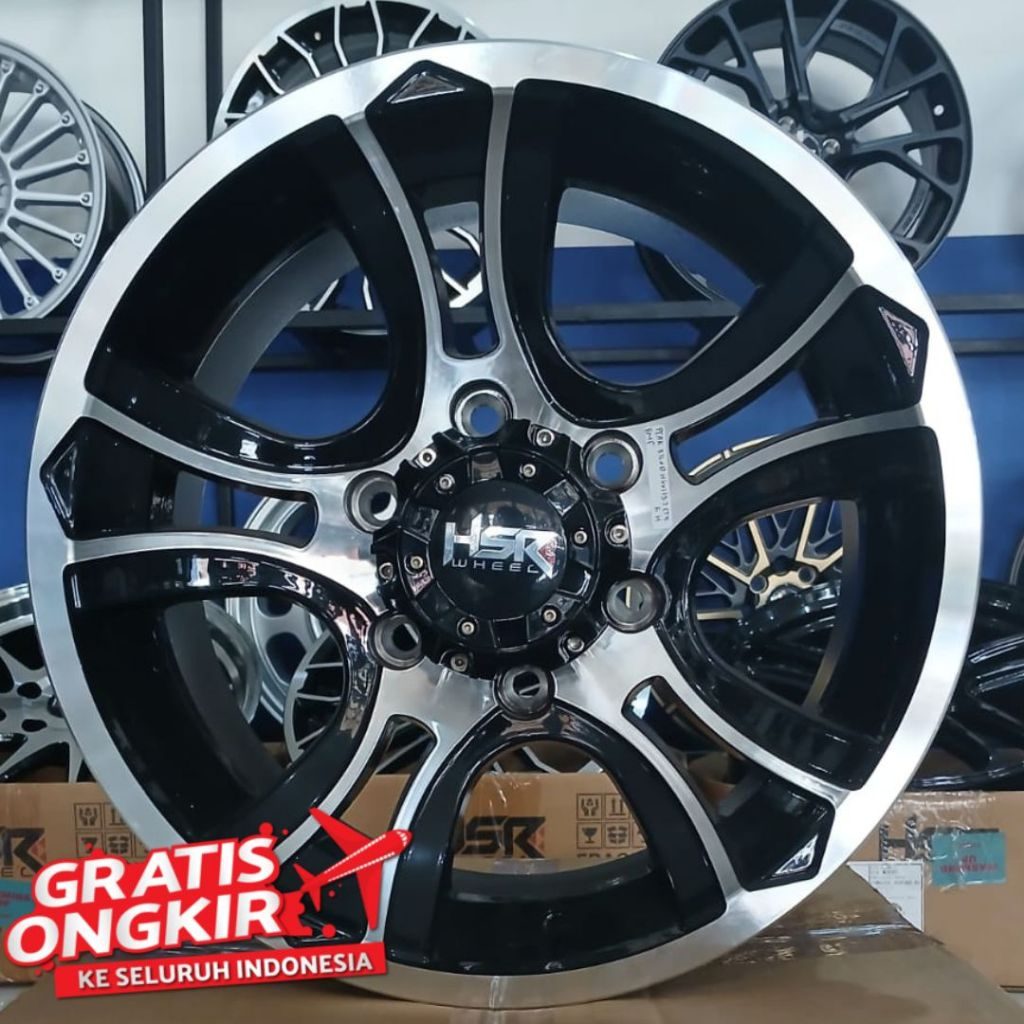 Jual Velg Hsr Peak R16 Pcd 6x139,7 Cocok Untuk Trano Hilux Triton Dlln ...