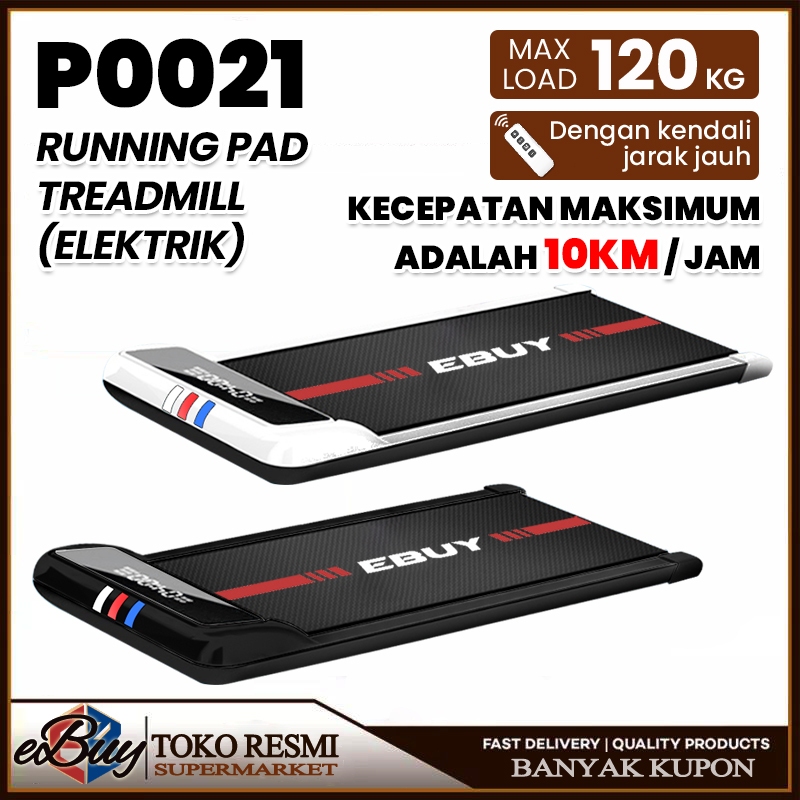Jual EBUY-Treadmill Listrik Walking Pad Running Treadmill Termurah treadmill lipat treadmill ...