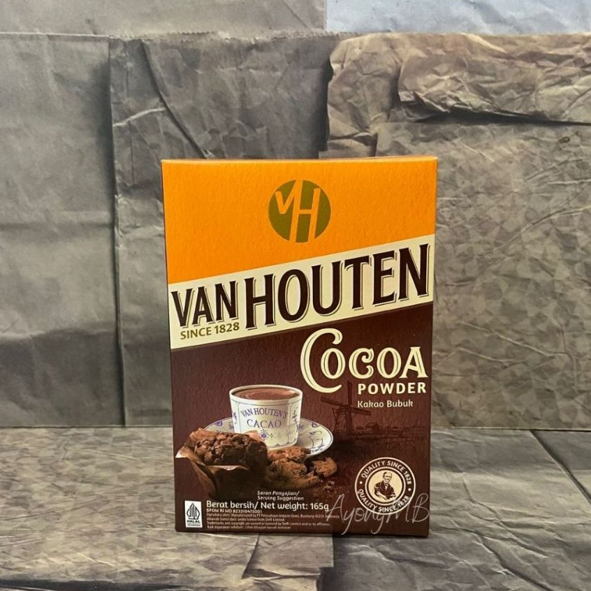 Jual VAN HOUTEN COCOA POWDER 165GR / BUBUK KAKAO VH | Shopee Indonesia
