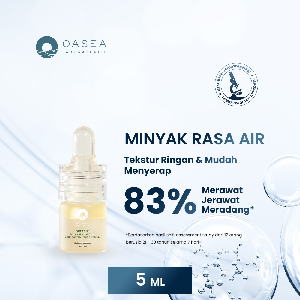 Jual [NOT FOR SALE] Oasea Oceanus Squalane + Salicylic Acne Control ...