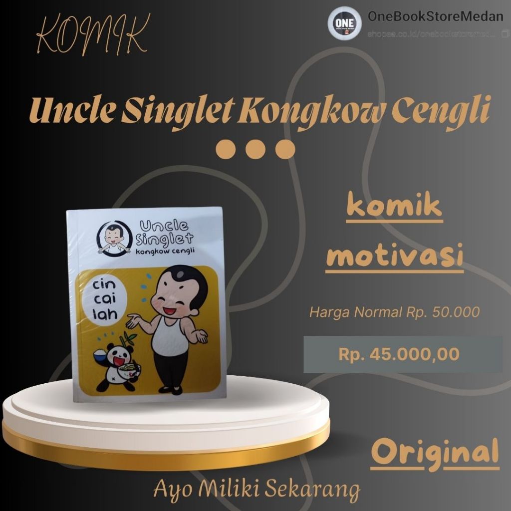Jual Buku Komik Uncle Singlet Kongkow Cengli | Shopee Indonesia