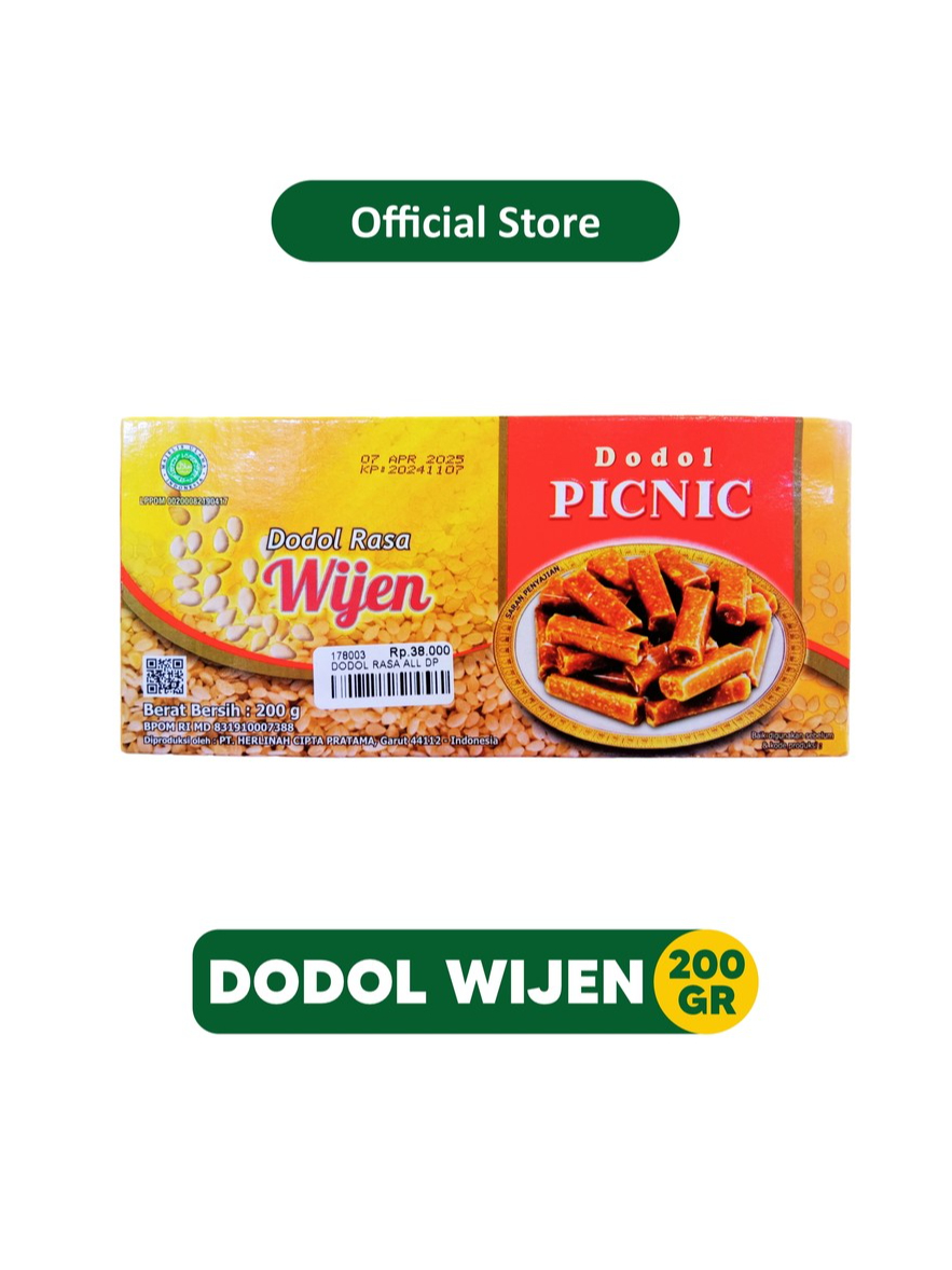 Jual Dodol Rasa Wijen 200gr | Oleh Oleh Khas Batu Malang - 178003 ...