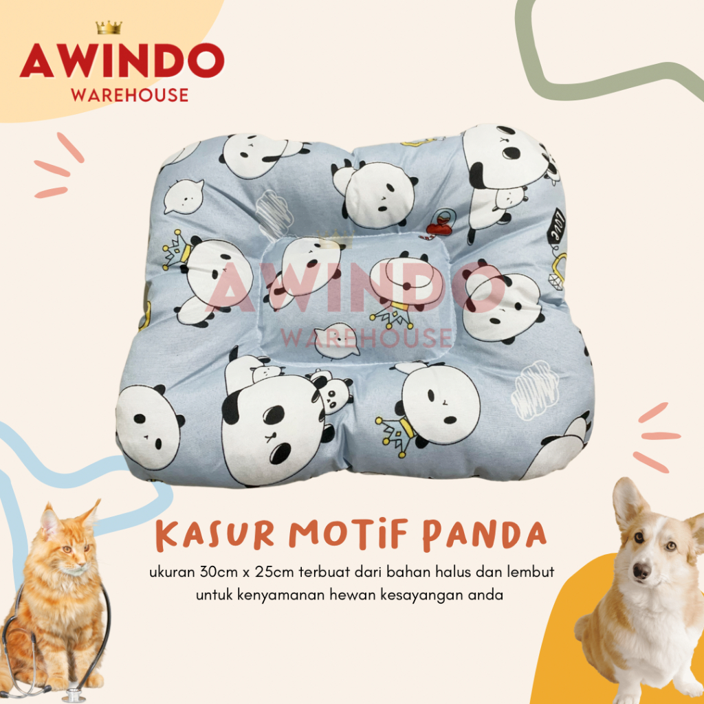 Jual PANDA - Kasur Panda Alas Kasur Tempat Tidur Hewan Kucing Anjing ...