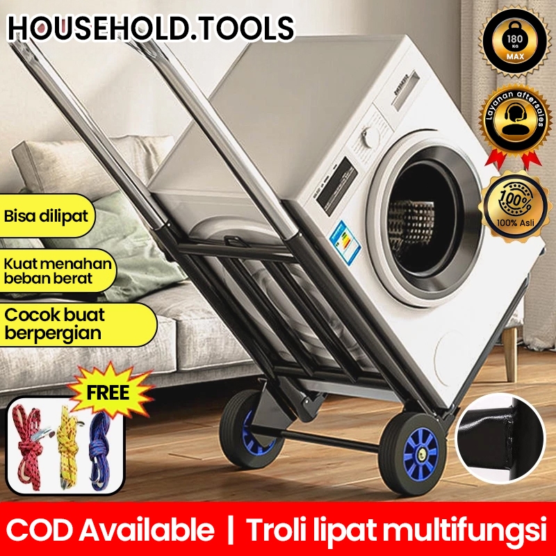 Jual Troli / Trolley /80 kg / 100 kg / 120 kgBesi Lipat Trolley / Troly ...