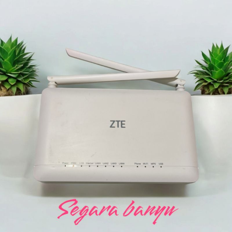 Jual ZTE GPON ONT Model ZXHN F670L 5G Unit Plus adaptor | Shopee Indonesia